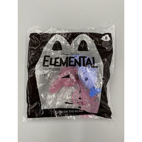McDonald's | Toys | Mcdonalds Elemental Happy Meal Toy Number 8 Disney ...